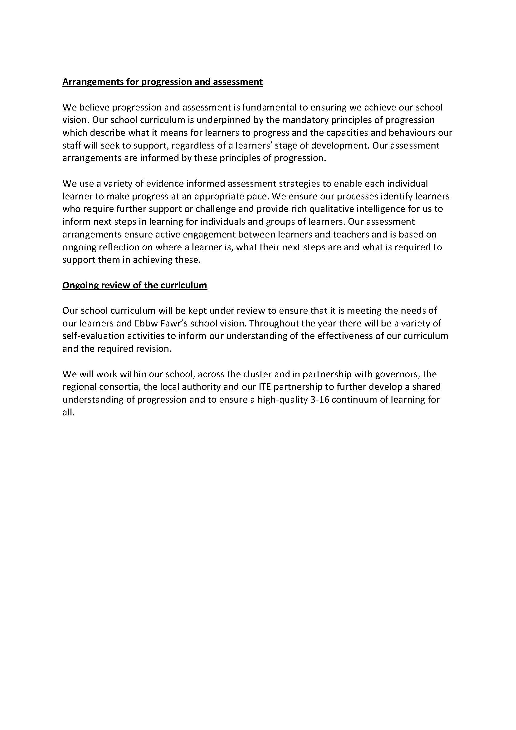 curriculum-summary-statement-ebbw-fawr-learning-community